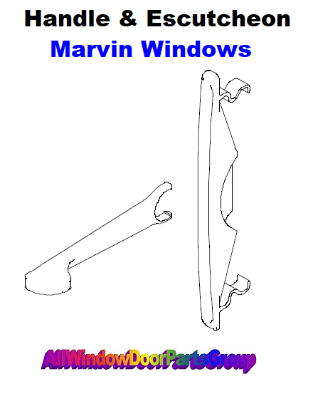 Casement Lock Drive Handle and Escutcheon Integrity Ultrex All Finishes ...