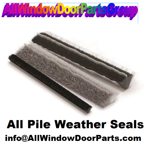Patio and Storm Door Pile Seals | Fuzzy Weather Strip Pile | All Window ...