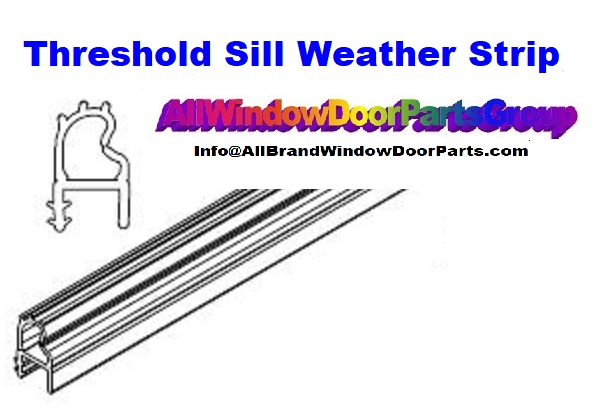 Marvin Door Threshold Sill Base Weather Strip | Two Pack | All Window ...