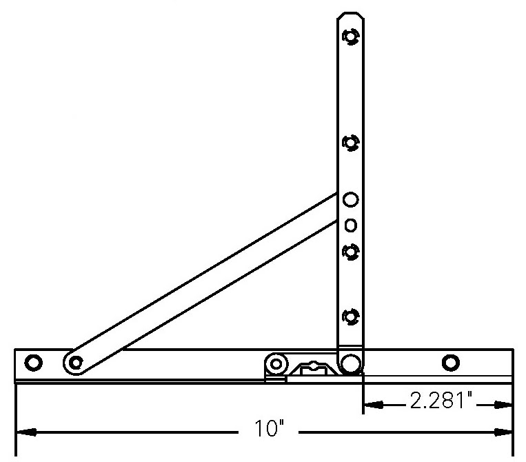 Truth Egress Window Hinge | All Window Door Parts Group